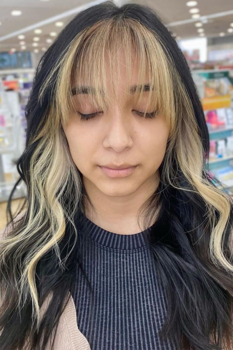 30 Money Piece Highlight Ideas: Top Styles For 2024 | Lookosm