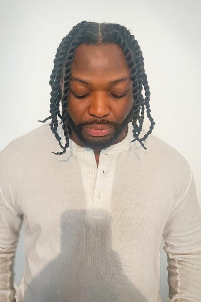 24 Twist Hairstyles For Men: Inspired Looks For Natural Locks | Lookosm