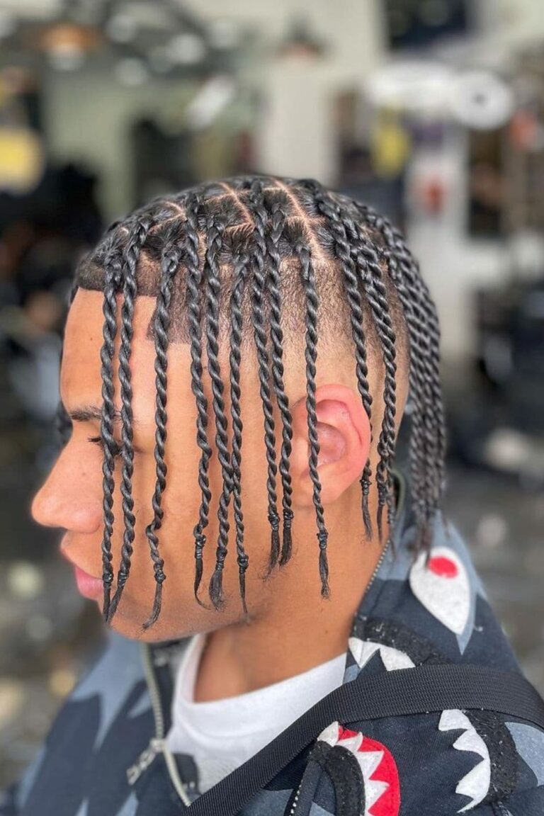 24 Twist Hairstyles For Men: Inspired Looks For Natural Locks | Lookosm