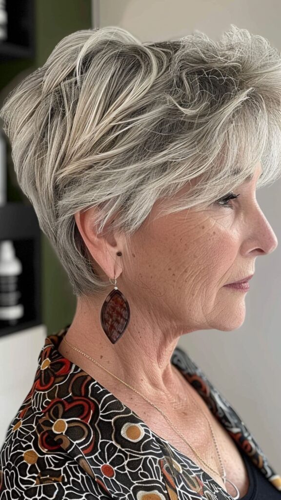 24 Trendy Pixie Cuts for Older Women to Look Fresh and Stylish | Lookosm