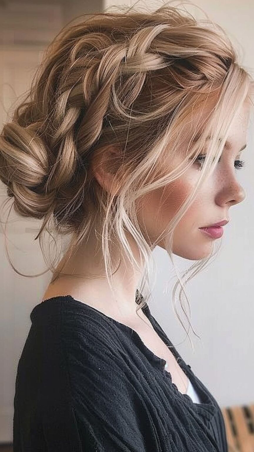 17 Easy Updos for Round Faces – Look Slimmer in Minutes | Lookosm