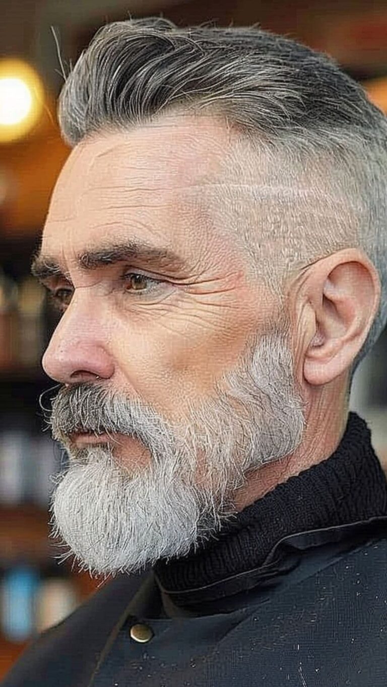 Top 24 Haircuts for Older Men: Stylish and Age-Defying | Lookosm