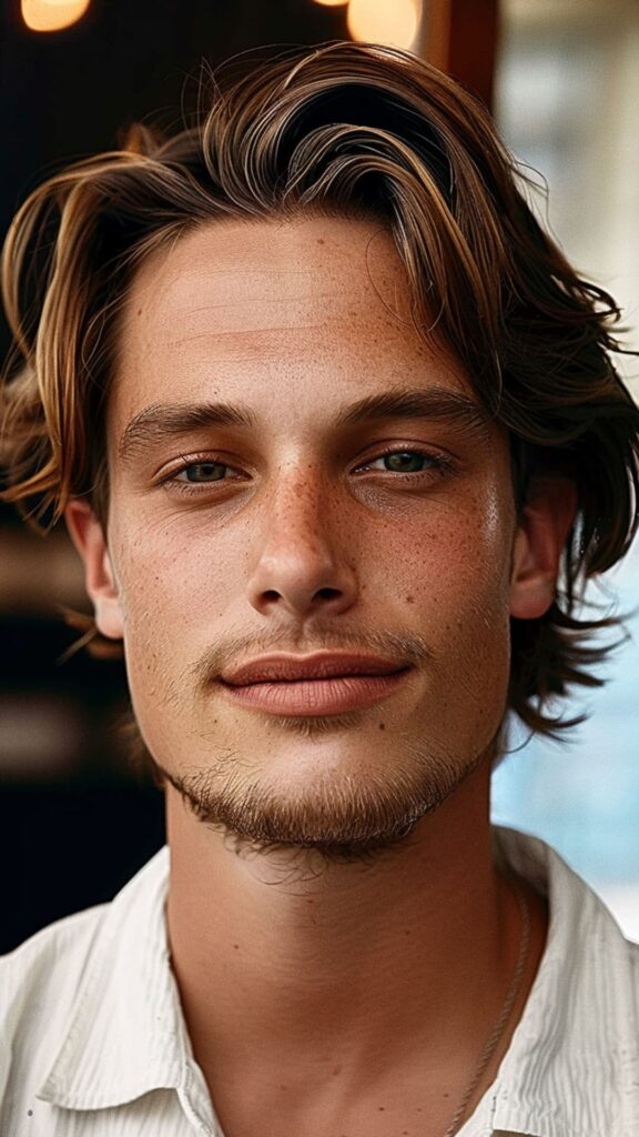 24 Stylish Middle Part Hairstyles for Men: Easy Looks for Any Occasion ...