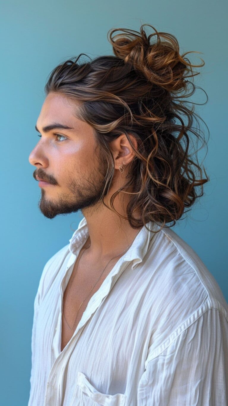 Master the Man Bun: 22 Styles to Upgrade Your Look Instantly | Lookosm