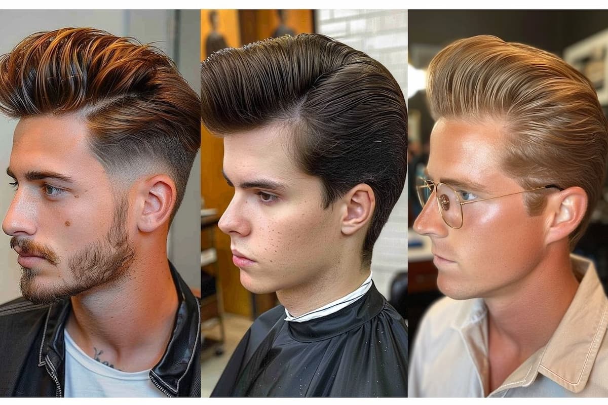 24 Pompadour Hairstyles for Men: Achieve a Classic Look | Lookosm