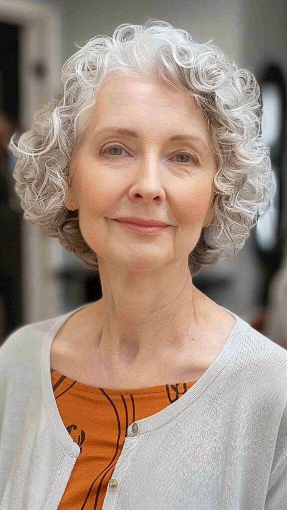 25 Simple Yet Stylish Hairstyles for Women Over 70 | Lookosm