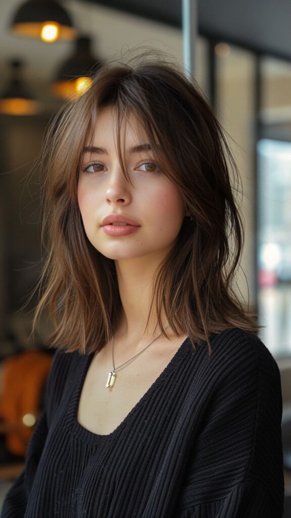 24 Long Layered Bob Haircuts and Hairstyles That Will Boost Your ...